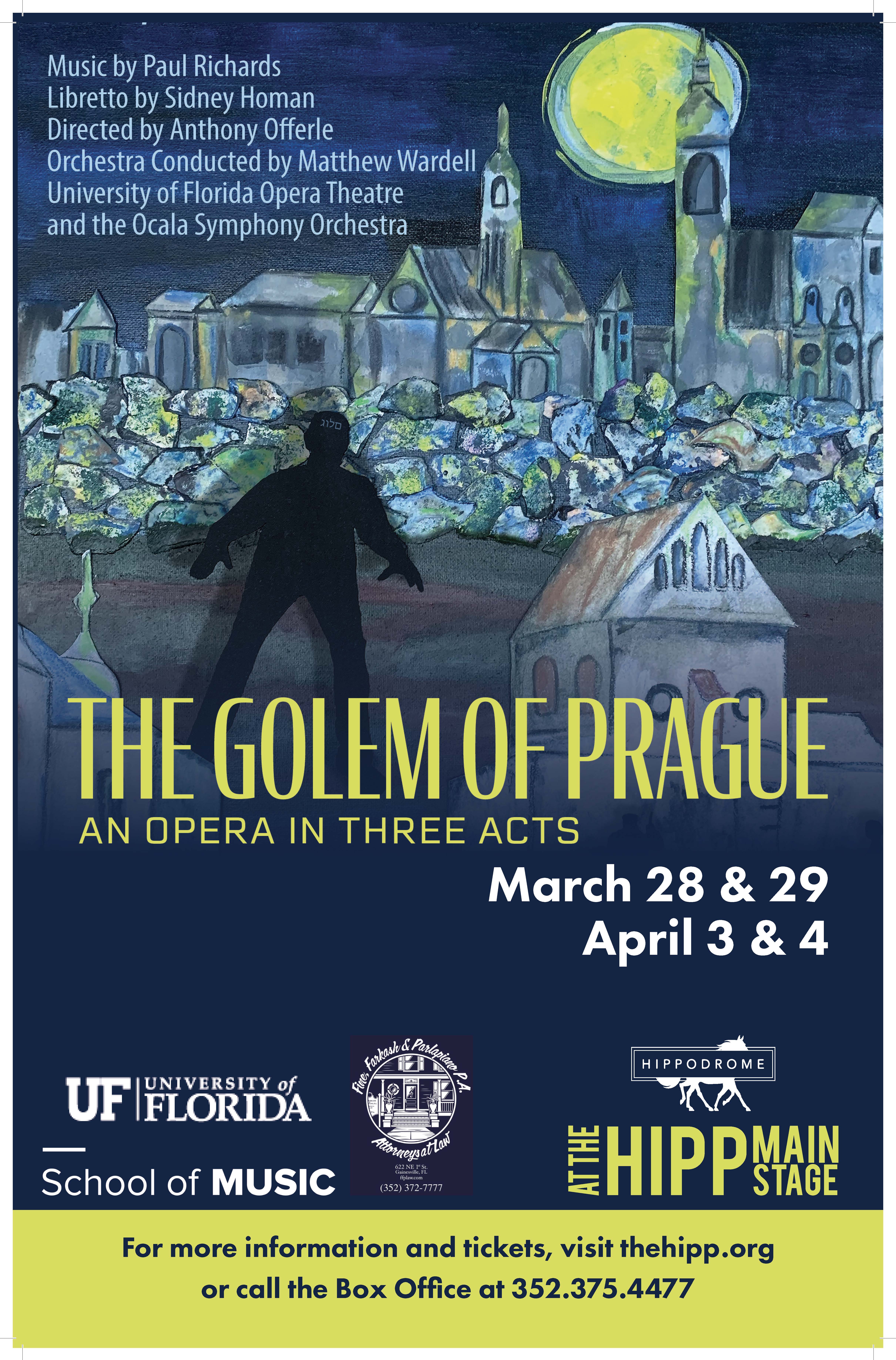 Compositions - Theatrical Works - The Golem of Prague